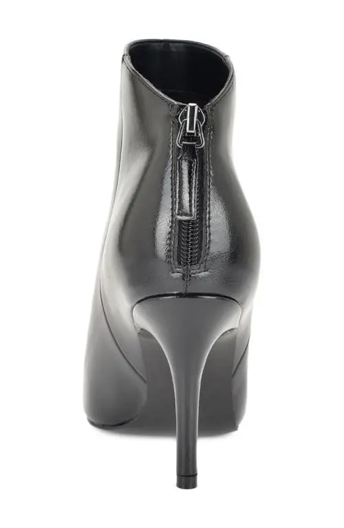 Nine West Gesabel Pointed Toe Stiletto Ankle Bootie - Black