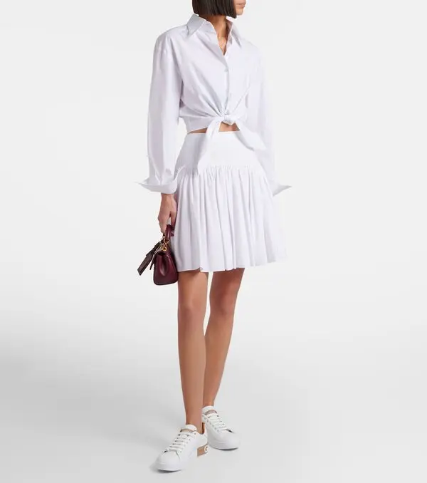Dolce & Gabbana Portofino Leather Sneakers