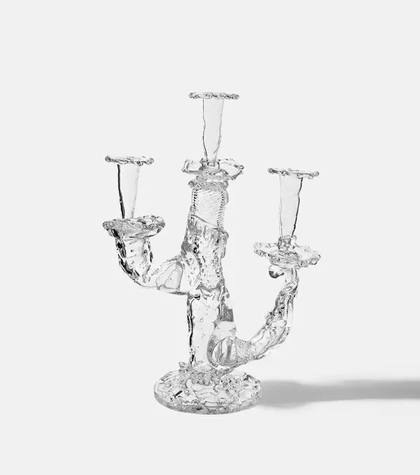 ALEXANDER KIRKEBY Crystal Candelabra - Transparent