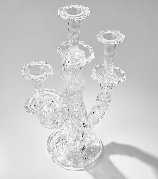 ALEXANDER KIRKEBY Crystal Candelabra - Transparent