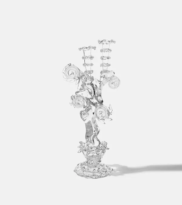 ALEXANDER KIRKEBY Crystal Candelabra - Transparent