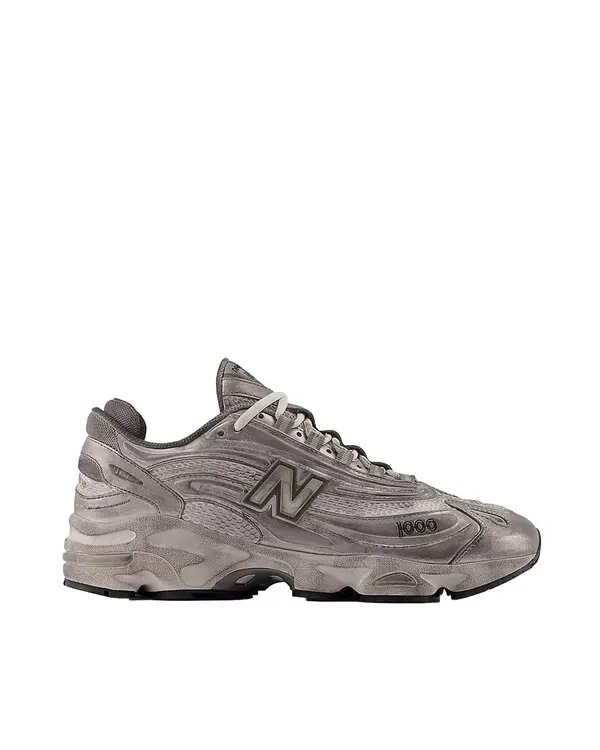 NEW BALANCE 1000" Metallic Lace-up Sneakers - Silver Metallic