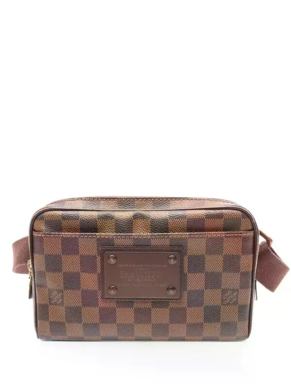 LOUIS VUITTON 2012 Damier Ebene Brooklyn Belt Bag