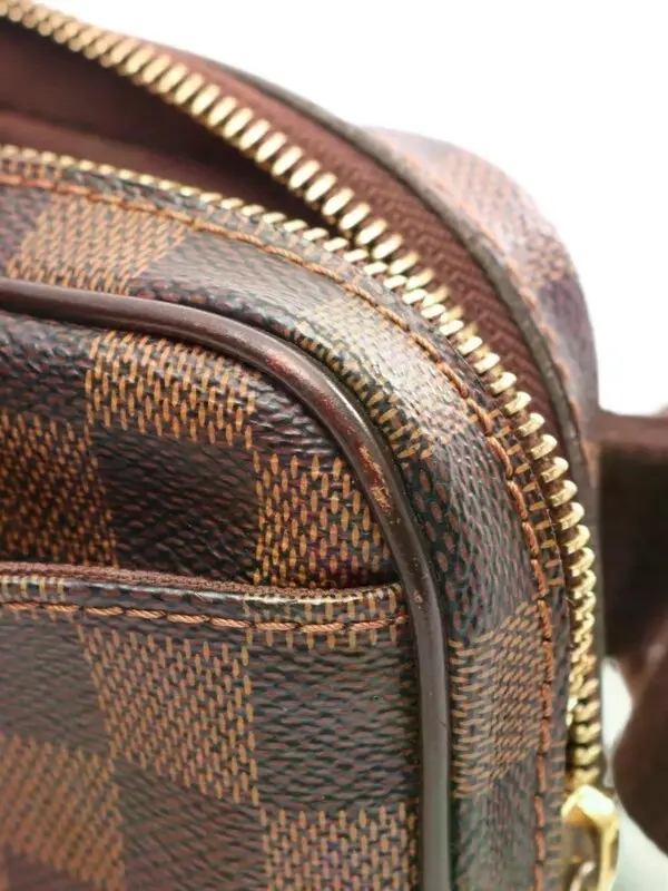 LOUIS VUITTON 2012 Damier Ebene Brooklyn Belt Bag