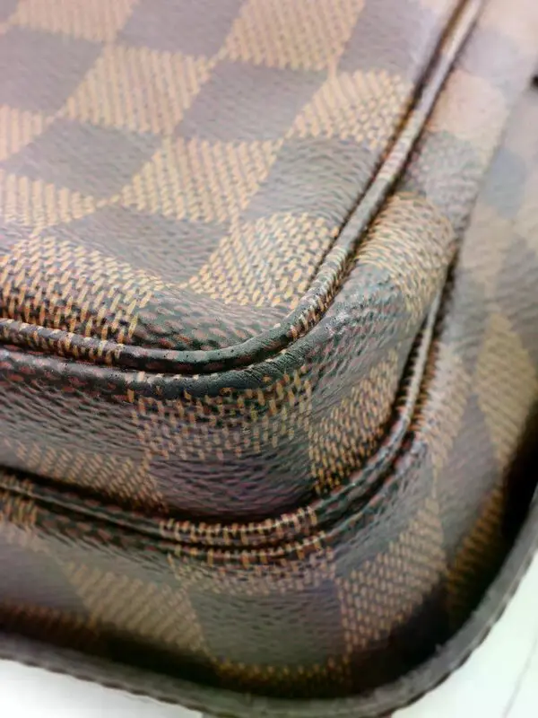 LOUIS VUITTON 2004 Naviglio Damier Ébène Crossbody Bag