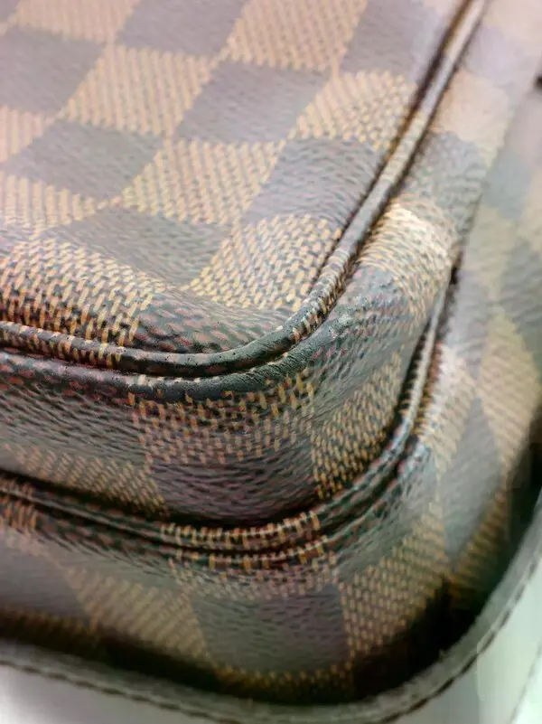 LOUIS VUITTON Damier Ebène Naviglio Crossbody Bag - Brown