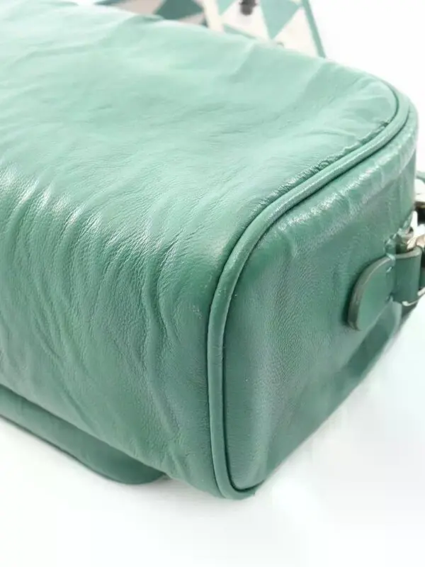 Prada 2010s Nappa Antique Shoulder Bag