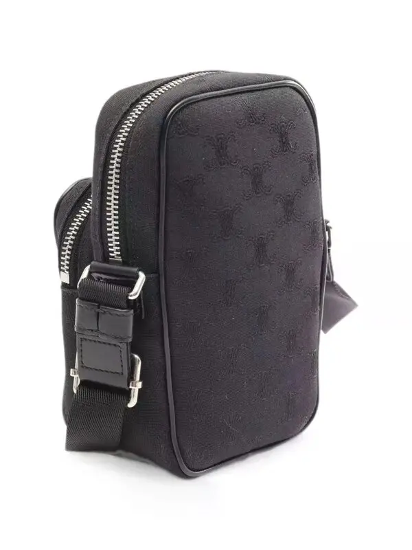 Celine 2010s Triomphe Messenger Bag