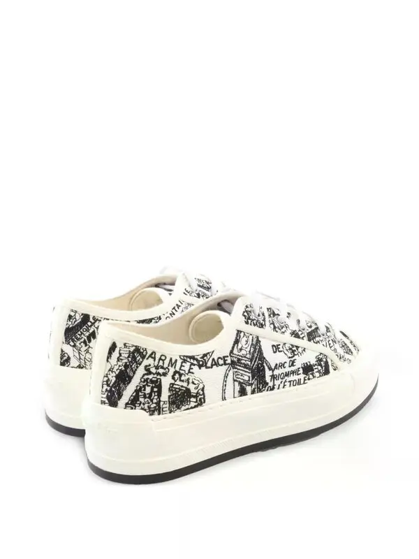 Dior Walk'n' Plan De Paris Sneakers - White