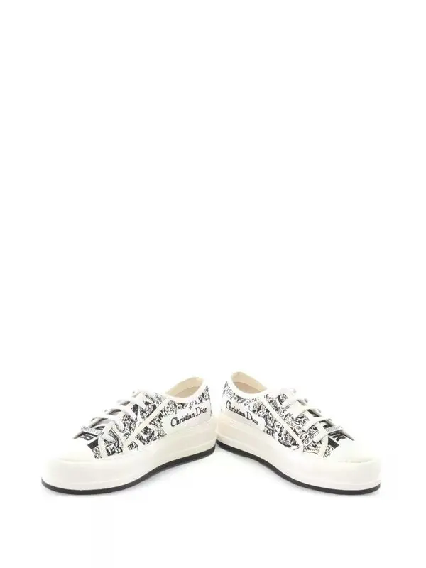 Dior Walk'n' Plan De Paris Sneakers - White