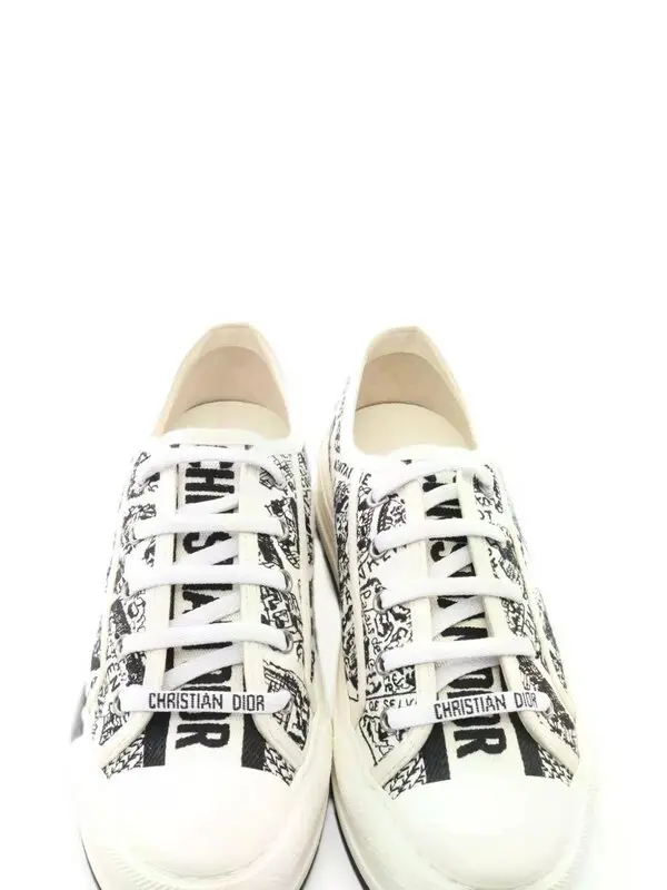 Dior Walk'n' Plan De Paris Sneakers - White