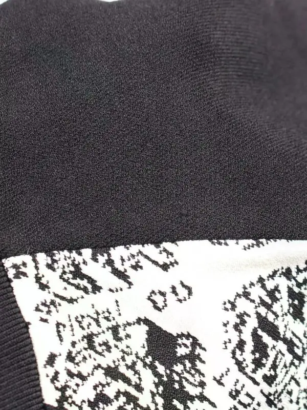 Dior 2010s Map-print Zip-up Jacket