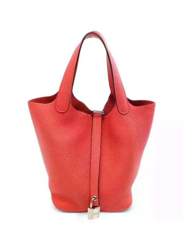 Hermès Picotin Lock Tote Bag - Red