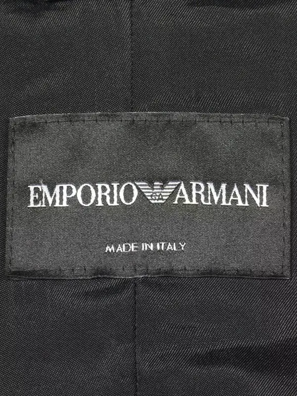 Emporio Armani Leather Biker Jacket