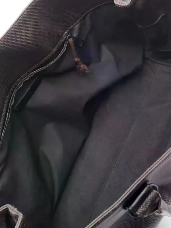 Bottega Veneta 2000s Marco Polo Intrecciato Jet Tote Bag