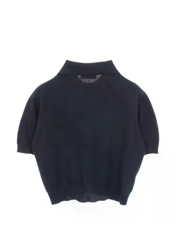 Miu Miu 2010s Logo-embroidered Polo Shirt