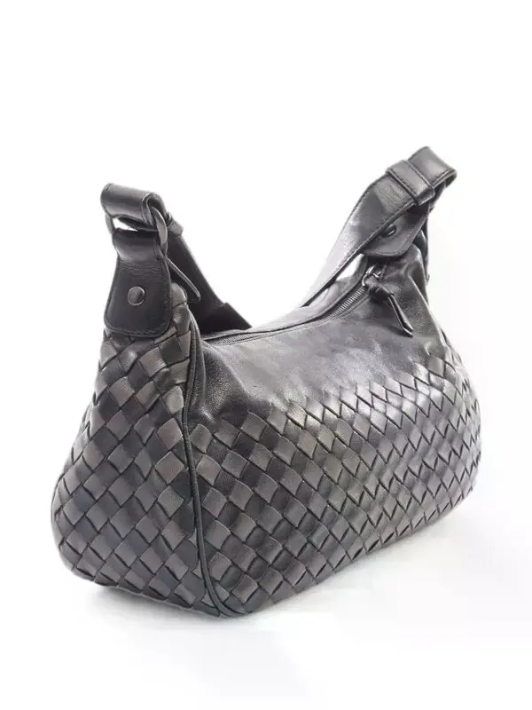 Bottega Veneta 2000s Intrecciato Shoulder Bag