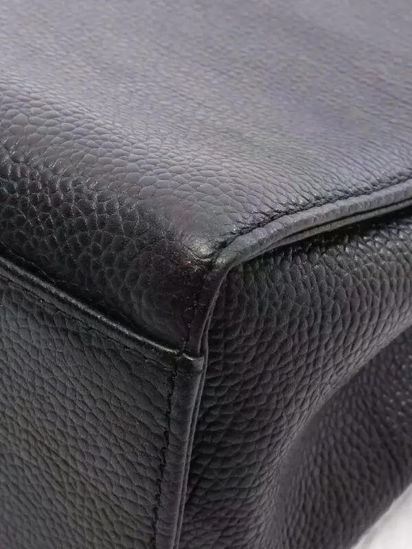 Saint Laurent 2010s Embossed Tote Bag