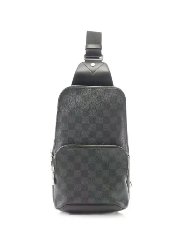 LOUIS VUITTON 2017 Damier Graphite Avenue Backpack - Grey