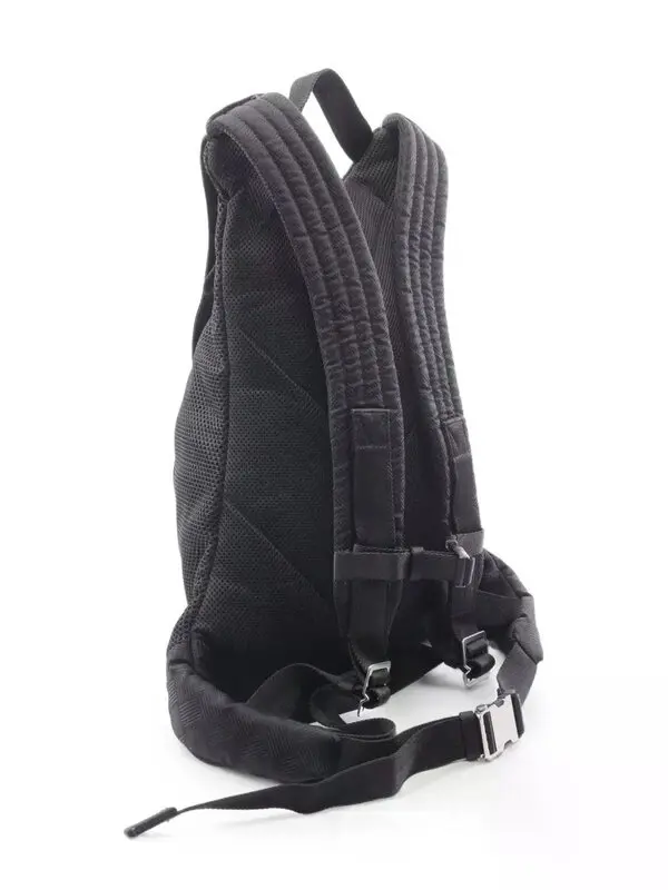 Bottega Veneta Intrecciato Effect Backpack - Black