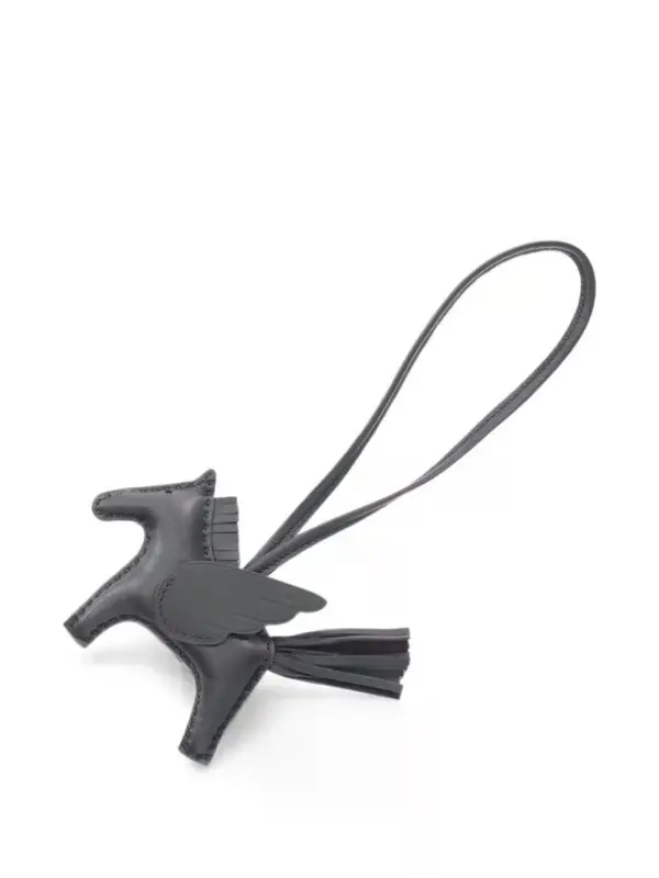 Hermès Rodeo Pm Pegasus Bag Charm - Black