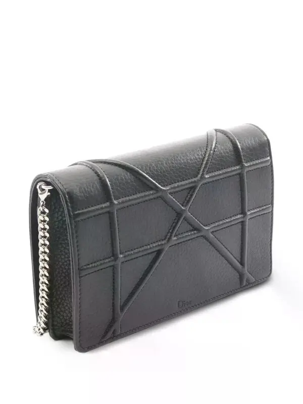 Dior Diorama Chain Cross Body Bag - Black