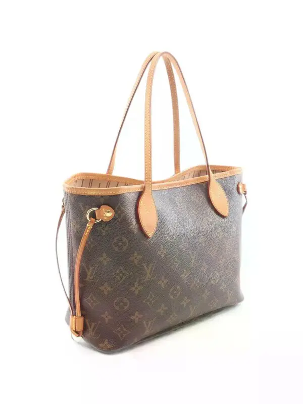 LOUIS VUITTON 2008 Pm Neverfull Monogram Tote Bag - Brown