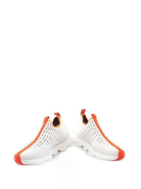 Hermès Knit Round Toe Slip-on Sneakers