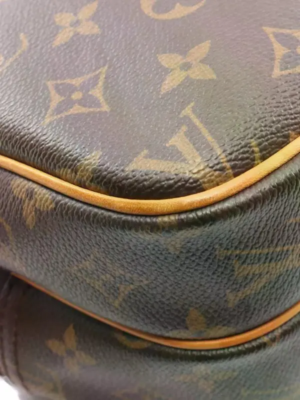 LOUIS VUITTON Monogram Reporter Pm Shoulder Bag - Brown