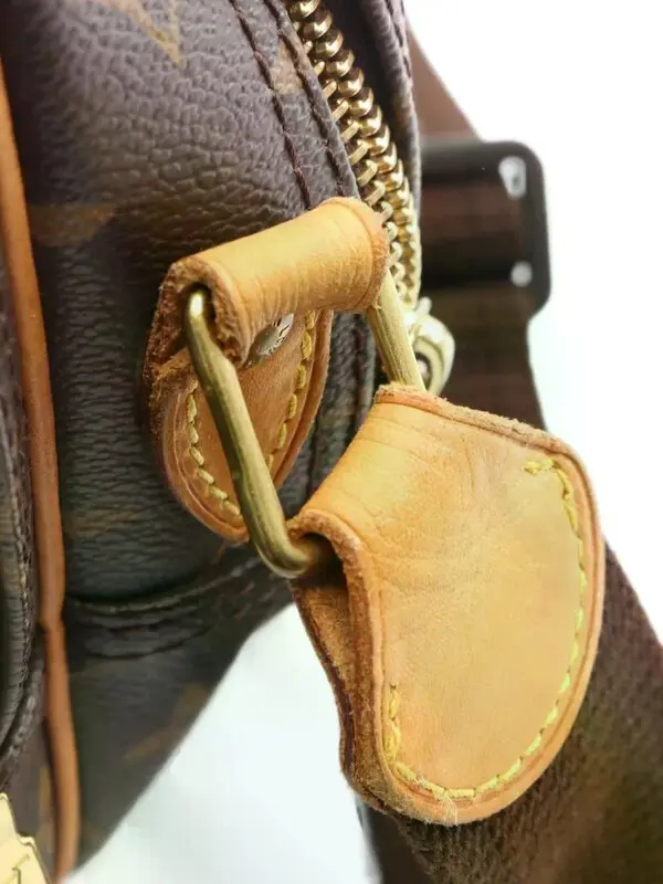 LOUIS VUITTON Monogram Reporter Pm Shoulder Bag - Brown