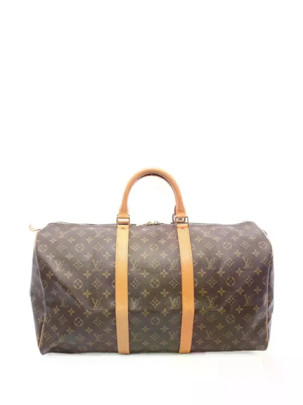 LOUIS VUITTON 1996 Keepall Monogram Boston Holdall Bag