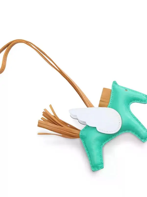 Hermès 2021 Rodeo Pegasus Pm Bag Charm - Green