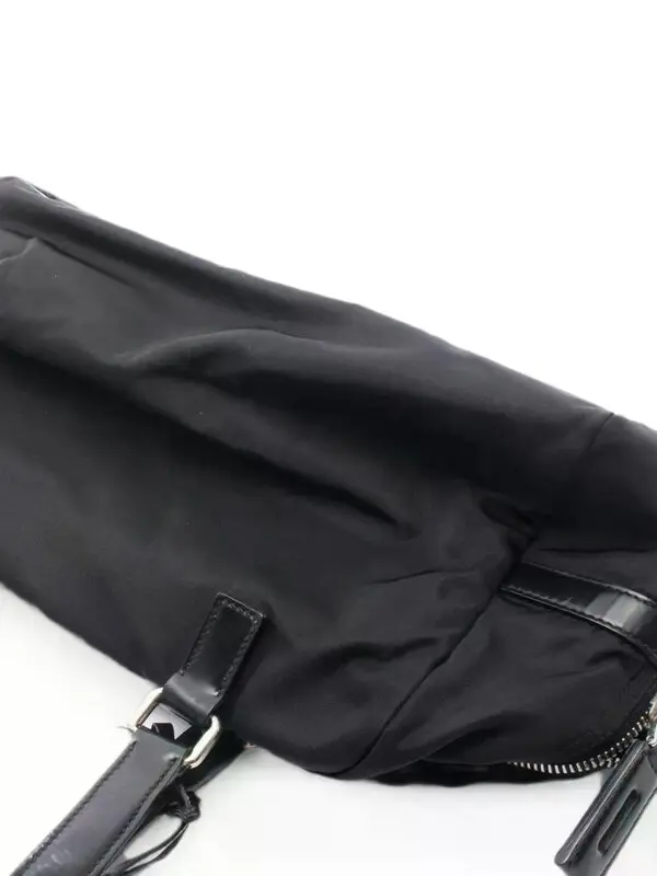 Prada 2000s Logo-patch Shoulder Bag