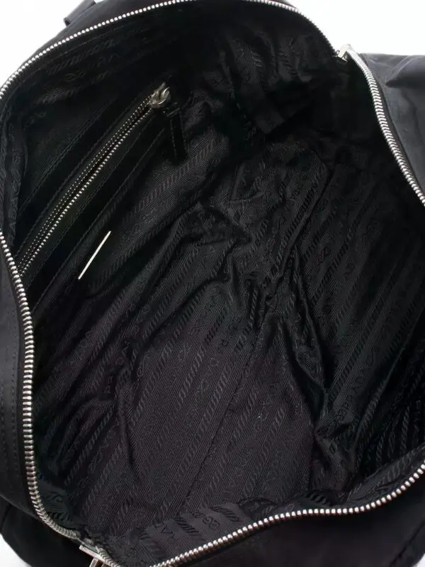 Prada 2000s Logo Patch Shoulder Bag