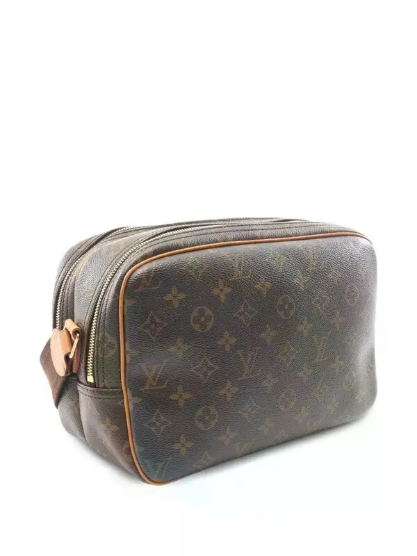 LOUIS VUITTON Monogram Reporter Pm Shoulder Bag - Brown