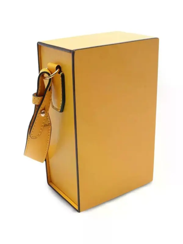 Fendi Box Leather Shoulder Bag