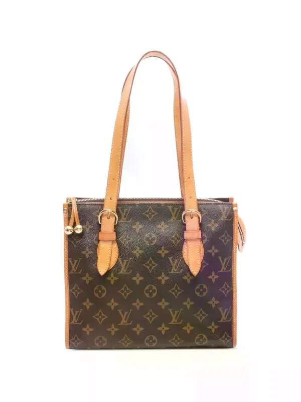 LOUIS VUITTON Popincourt Monogram Tote Bag - Brown