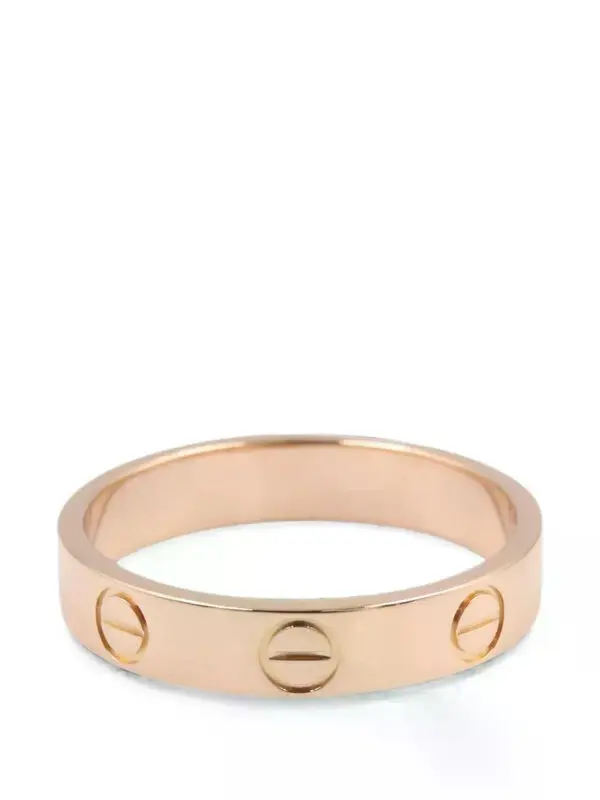 Cartier 2010s Small Love Ring - Pink