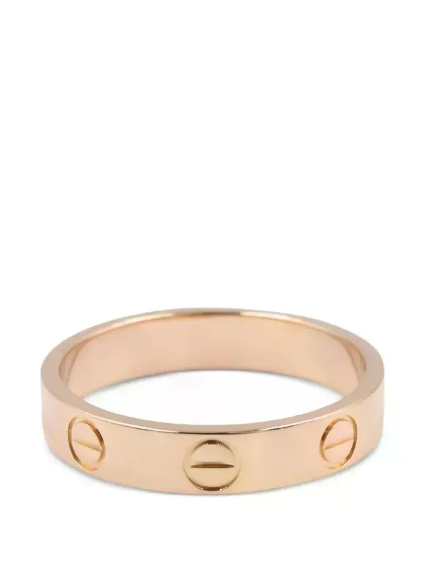 Cartier Rose Gold Love Ring - Pink