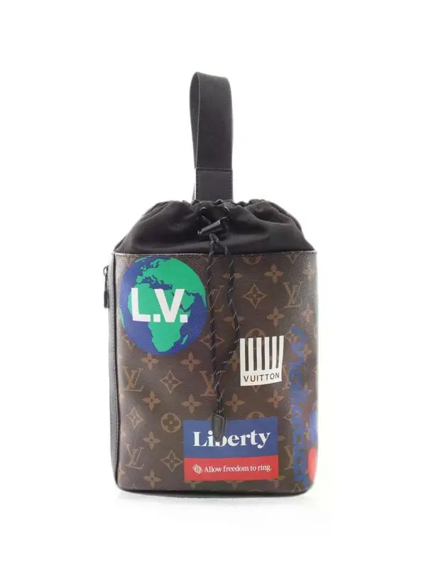 LOUIS VUITTON 2019 Monogram Chalk Sling Bag - Brown