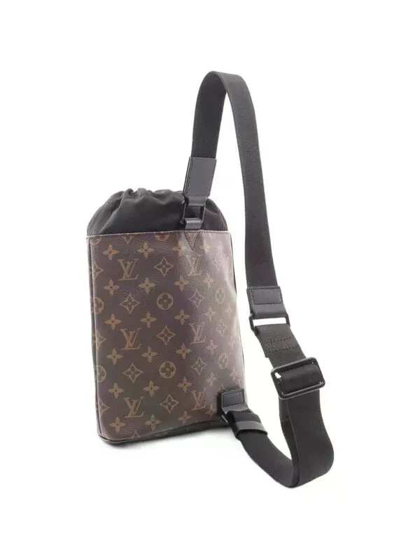 LOUIS VUITTON Monogram Chalk Sling Bag