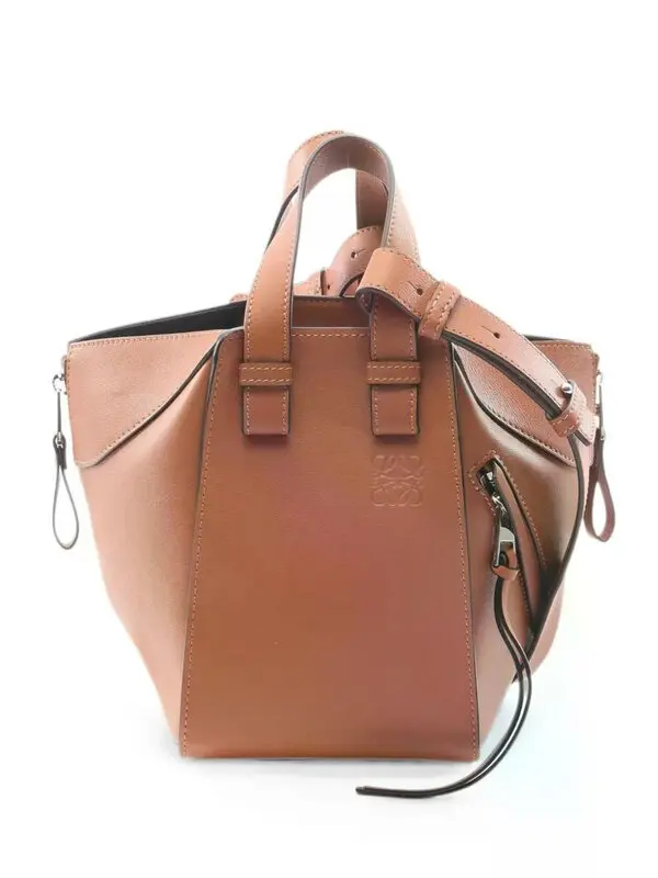Loewe 2010s Hammock Leather Tote Bag