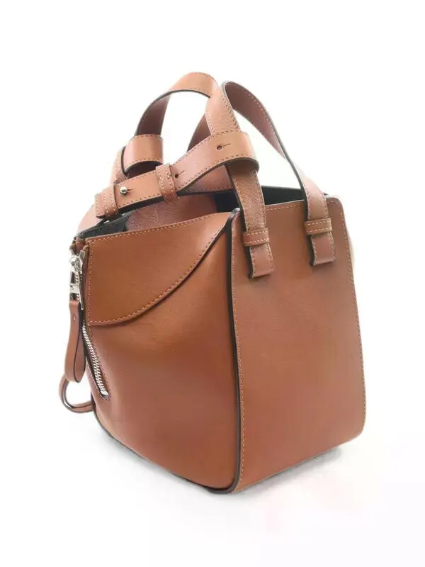 Loewe 2010s Hammock Leather Tote Bag