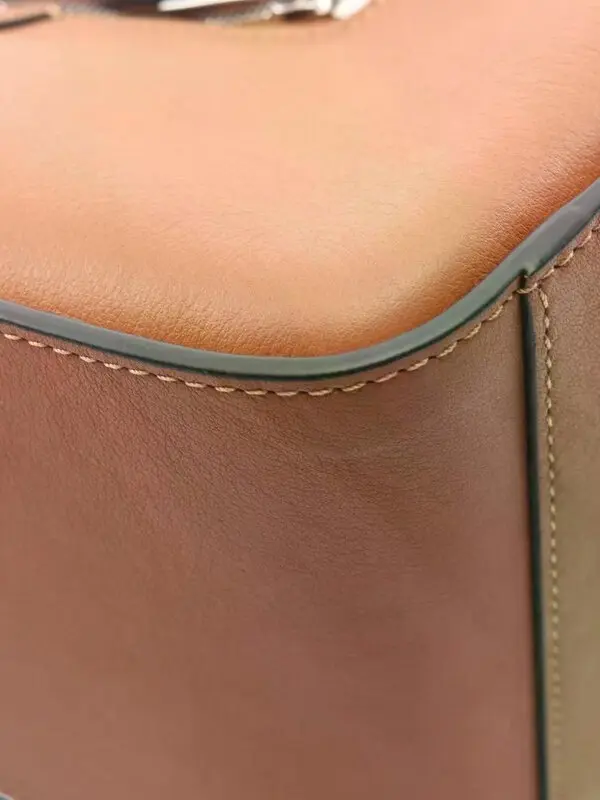 Loewe Hammock Leather Tote Bag - Brown