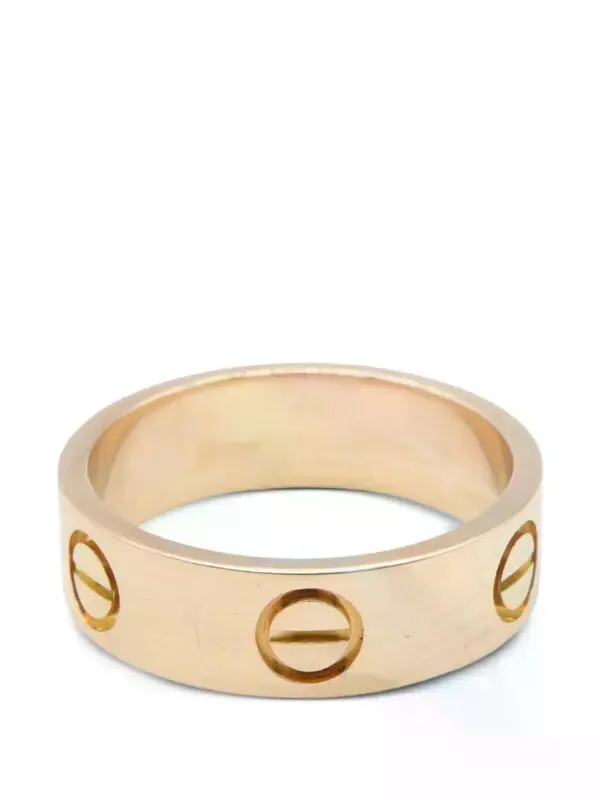 Cartier 18k Rose Love Ring - Gold