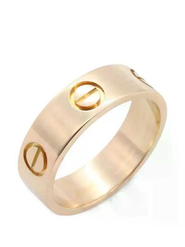 Cartier 18k Rose Love Ring