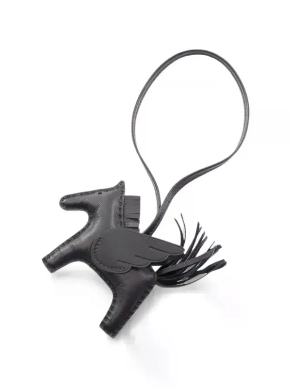 Hermès Rodeo Pegasus Pm Bag Charm - Black
