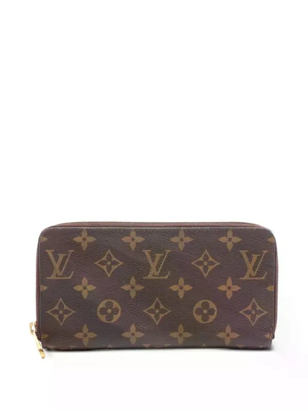 LOUIS VUITTON 2018 Monogram Zippy Wallet - Brown