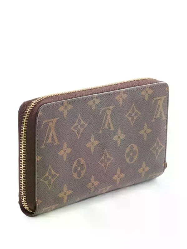 LOUIS VUITTON 2018 Monogram Zippy Wallet - Brown