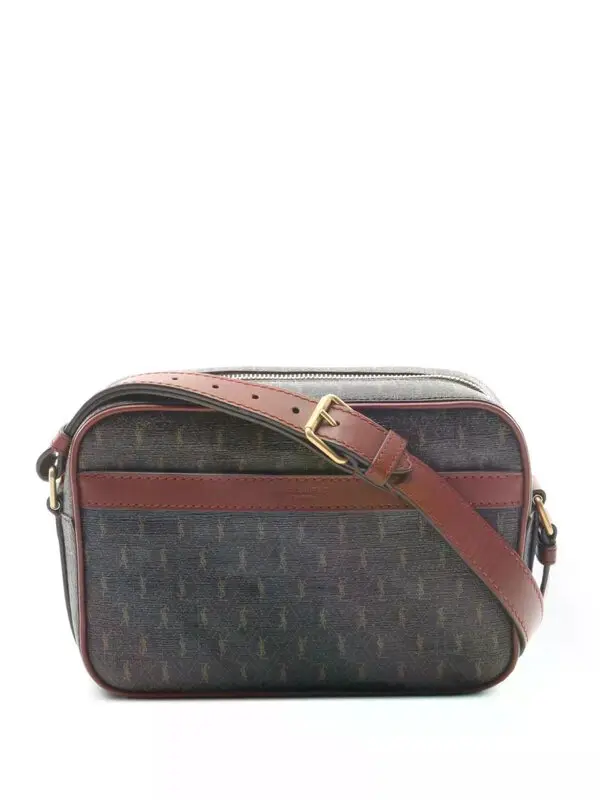 Saint Laurent Monogram Camera Shoulder Bag - Brown